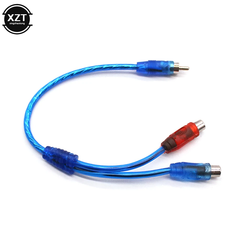 High-Quality-for-Car-MP3-Audio-RCA-1-Male-to-2-Female-Y-Splitter-Cable ...