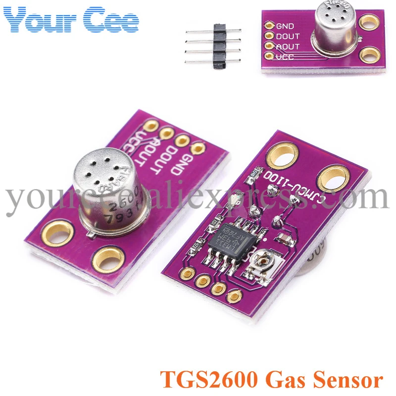 M-dulo-Sensor-de-Qualidade-do-Ar-TGS2600-Detec-o-Hidrog-nio-Mon-xido-de ...
