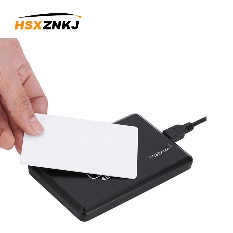 USB 125Khz RFID Reader Writer Copy EM4305 T5567 Pembaca Kartu Mesin ...