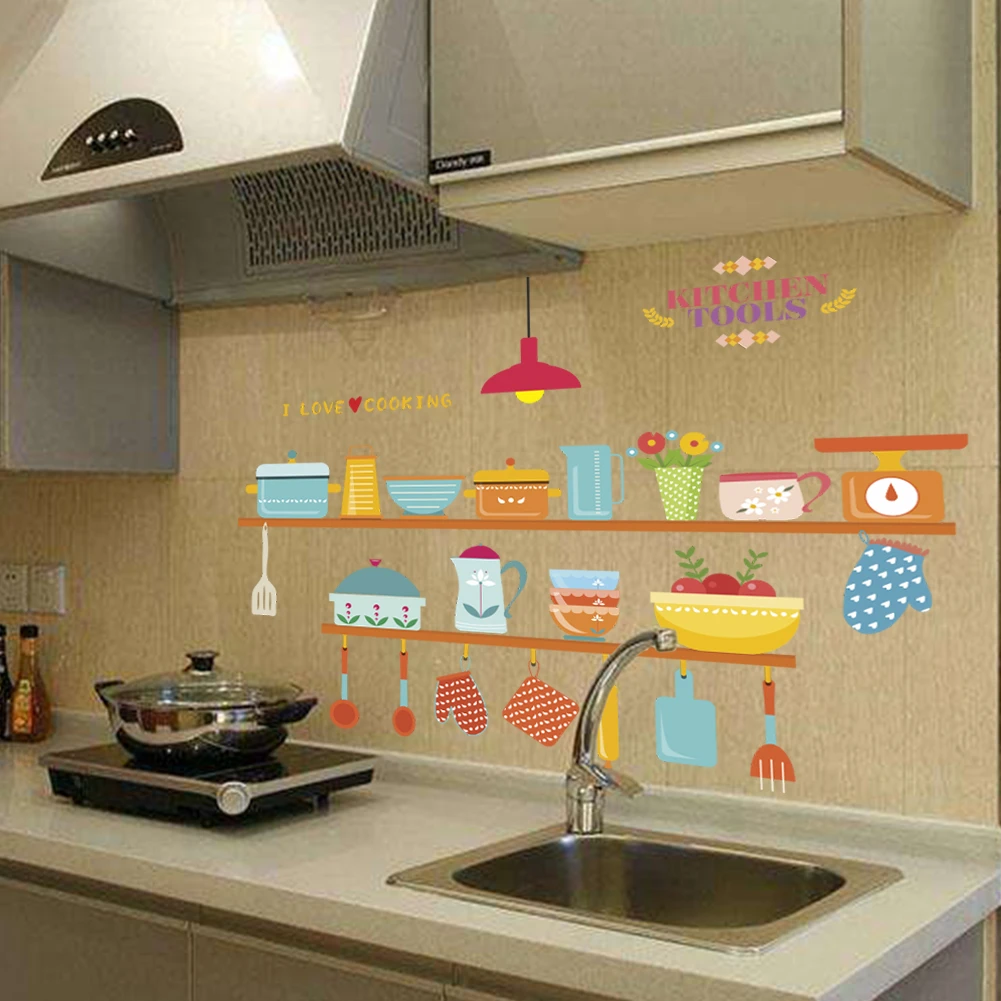 hiasan dinding dapur kreatif - Neil Sanderson