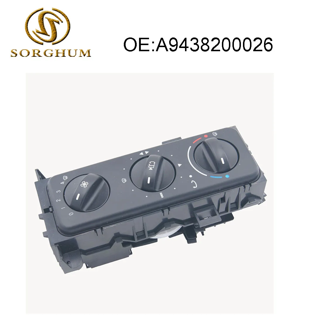 9438200026 Car Heater Climate Control Panel Switch For Mercedes Benz ...