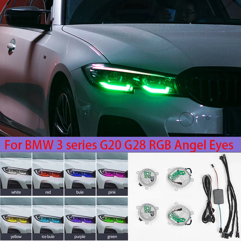 M-dulo-Original-de-luces-LED-RGB-para-coche-l-mpara-multicolor-para-BMW ...