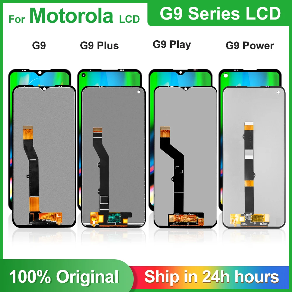 Original G9 LCD For Motorola Moto G9 Plus Lcd Screen Display Touch ...