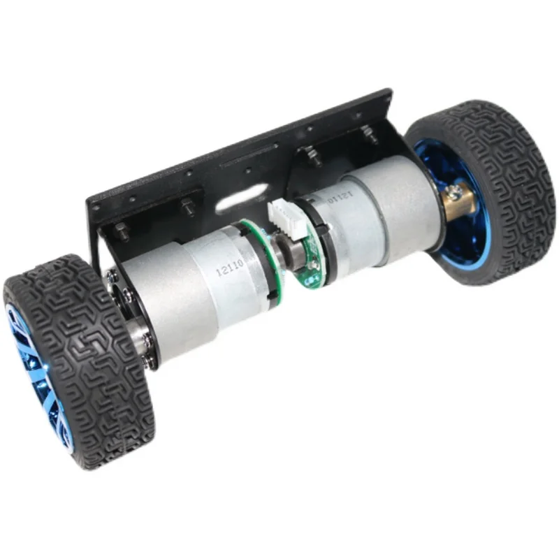 Smart Two-Wheeled Self-Balancing Car ROS Chassis 12V DC Encoder Gear ...