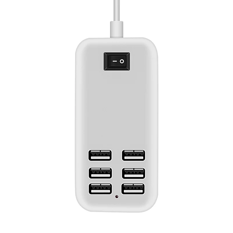6-USB-Phone-Charger-20W-3A-Desktop-EU-Plug-Wall-Socket-Charging ...