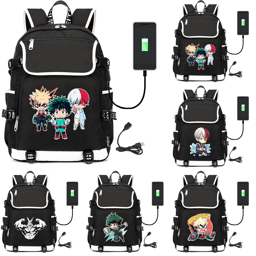 My-Hero-Academia-Backpack-With-USB-Charging-Port-Large-Capacity-MHA ...