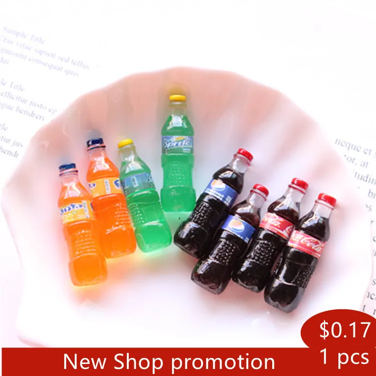 1:12 Mini Bottle Resin Bottle for Doll House Miniature Kids Gift Toys ...