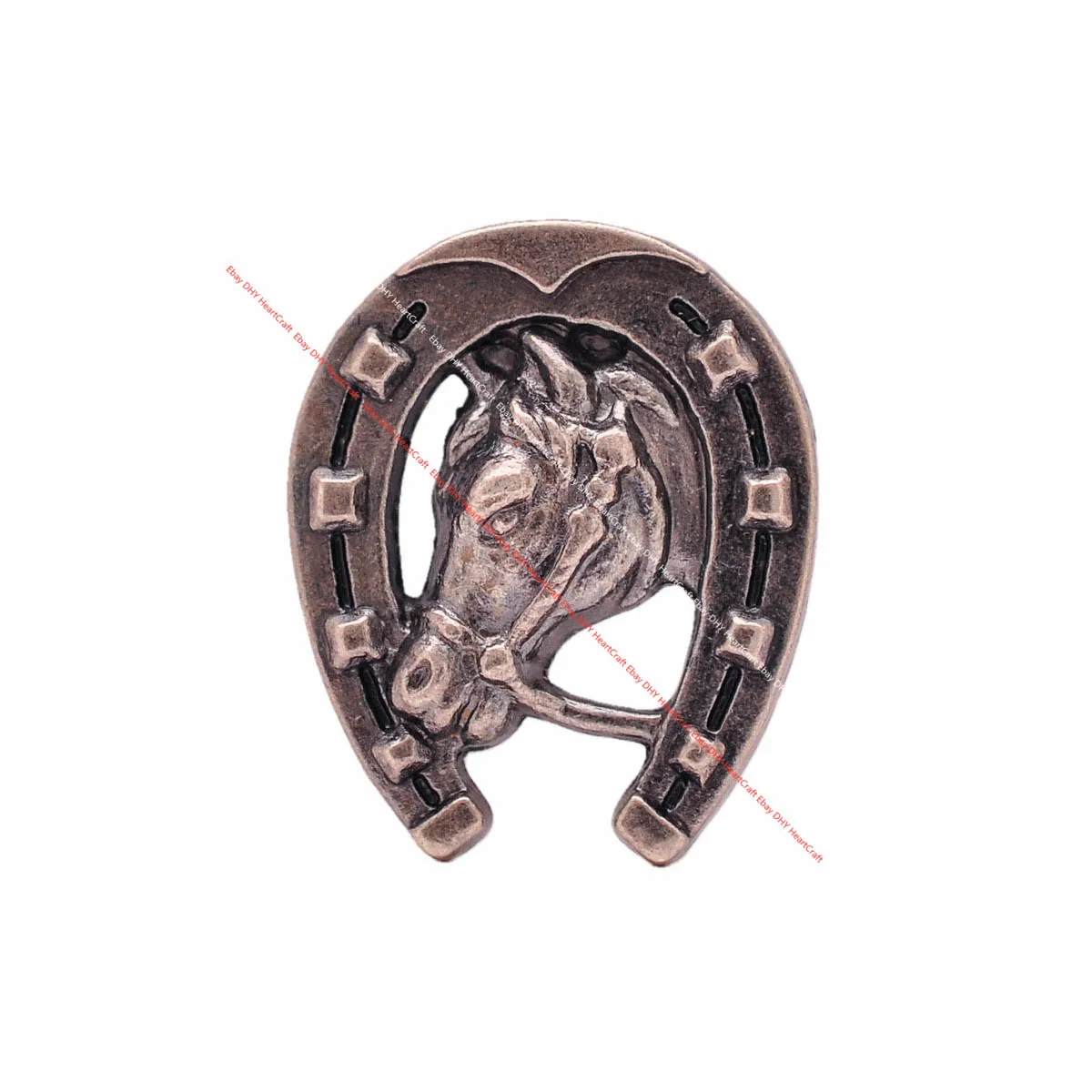 10Pcs-27-23mm-Retro-Silver-Western-Horse-shackle-clevis-Rivet-Stud ...