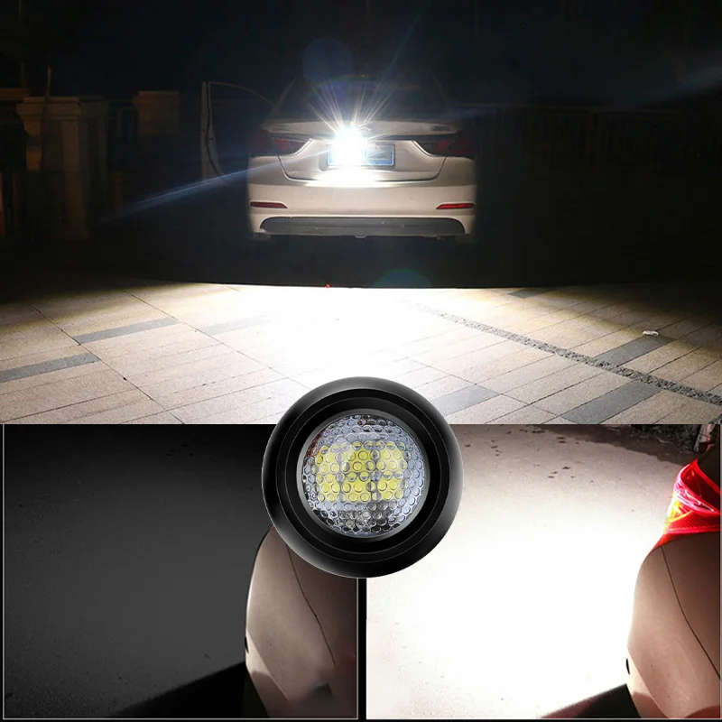 Niscarda Led Tail Extra Reversing Light For Car Lamp Auxiliary Led Work Light 12v Fog Lamp Flood Beam Reverse Lights Signal Lamp AliExpress