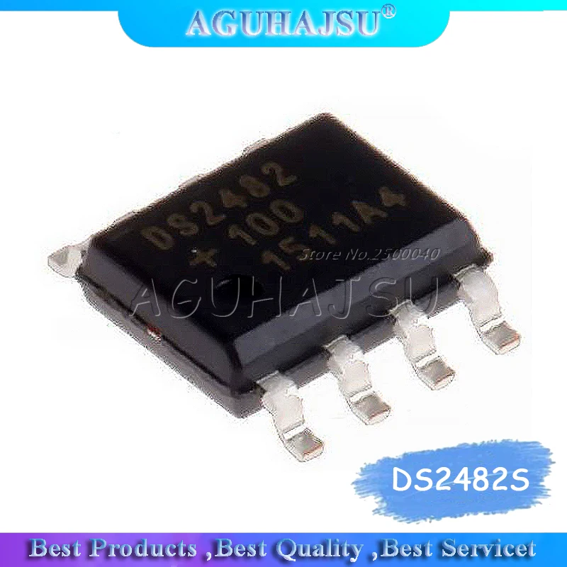 5pcs/lot DS2482 DS2482S 100 DS2482S 100+ DS2482 100 SOP 8 Single ...