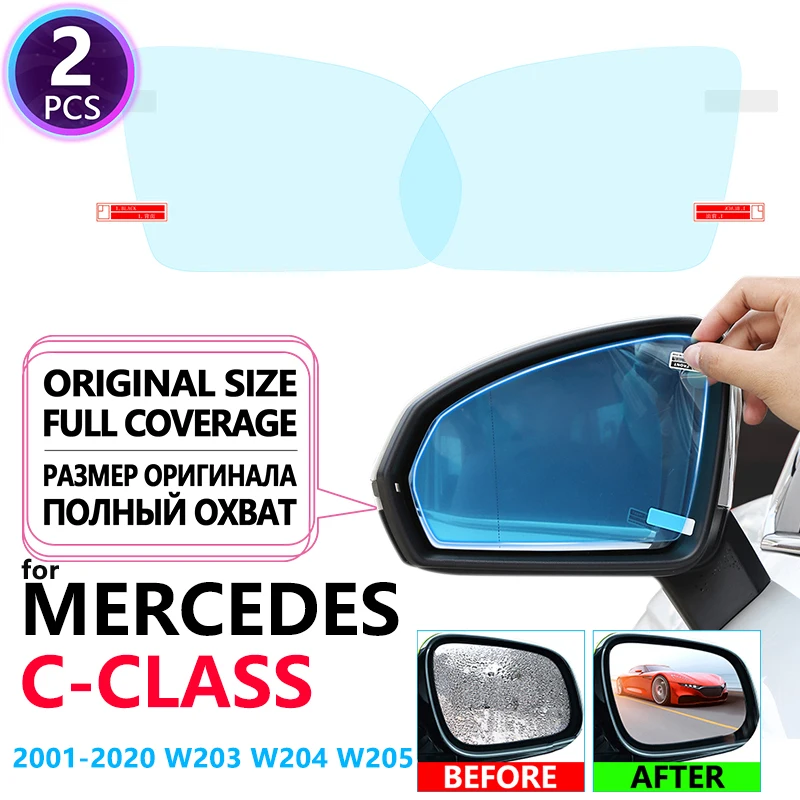 Film Rearview Mirrors Cover Mercedes Benz C-class W203 W204 - AliExpress