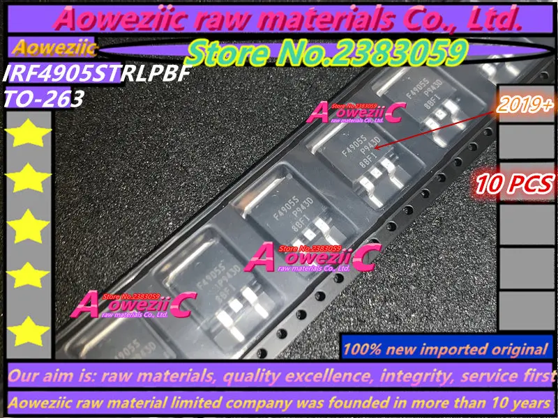 Aoweziic 2019 + 100% original importado novo irf4905strlpbf irf4905s ...