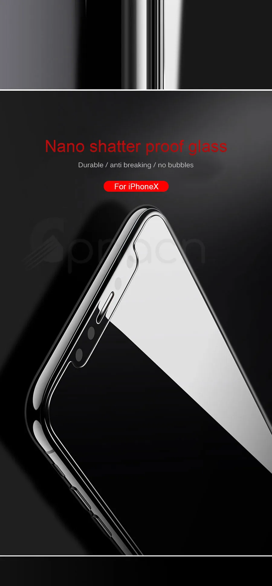 9H Анти-взрыв Защитное стекло для iPhone X XR XS 11 Pro Max закаленное защитное стекло для ...