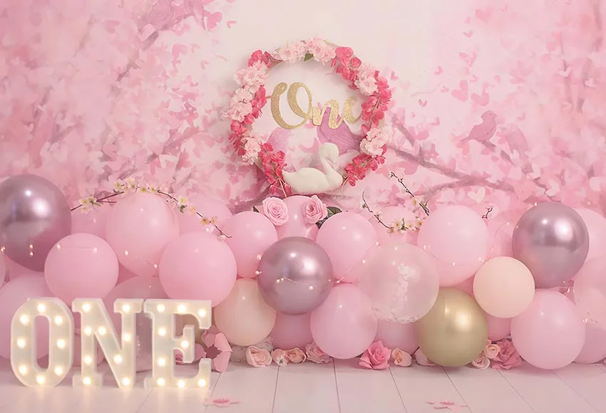 Princess 1st Birthday Background