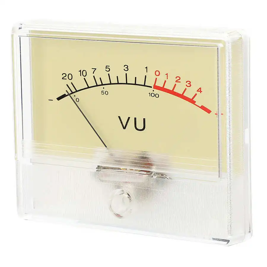 T-90-High-Accuracy-DB-Amplifier-Level-VU-Meter-Header-with-Light-Bulb ...