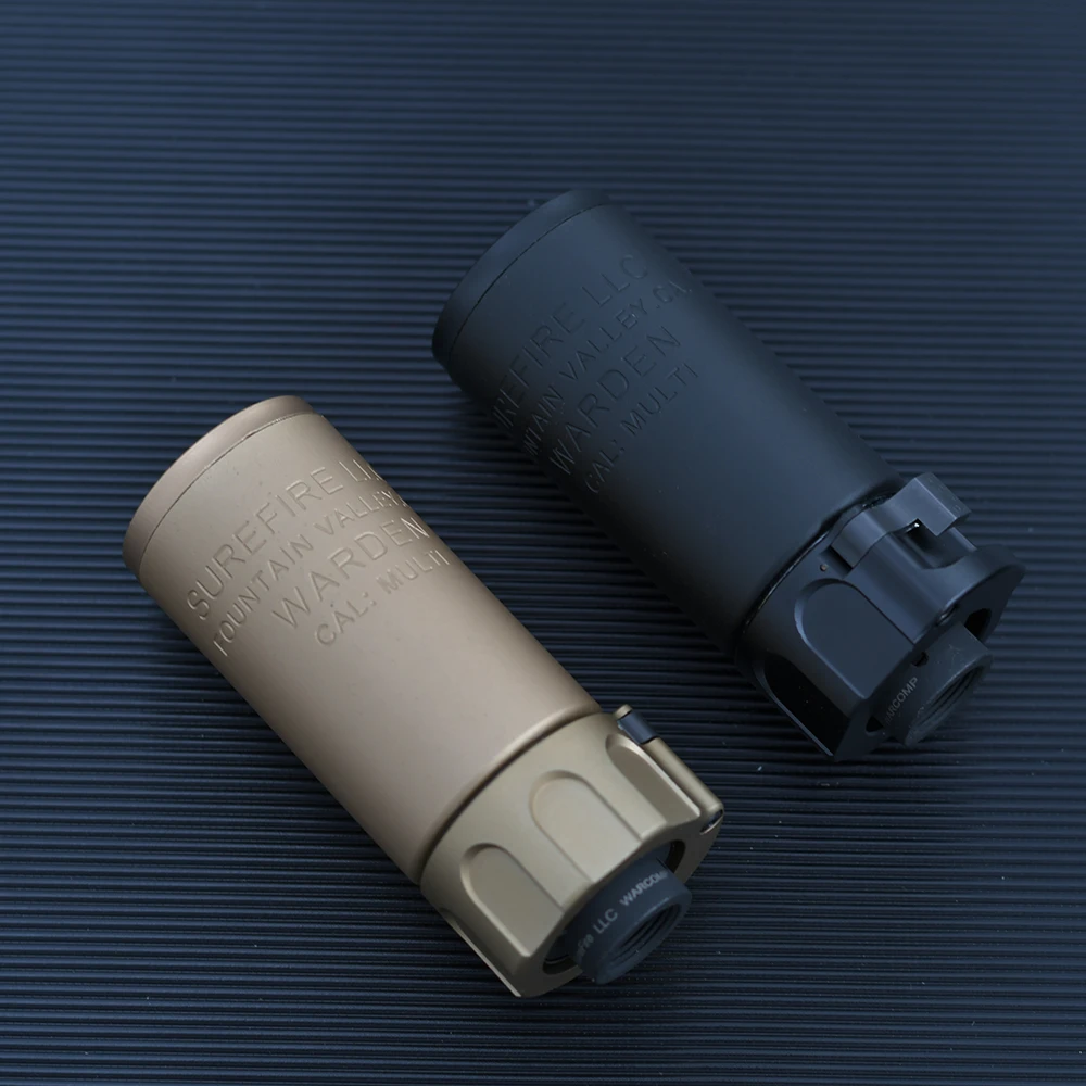 Surefire Warden Sound Suppressor With 14mm Ccw Thread Flash Hider ...