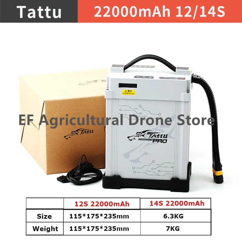 NEW-2021-TATTU-22000mah-PRO-25C-50-4V-12S-14S-Intelligent-Battery-Lipo ...