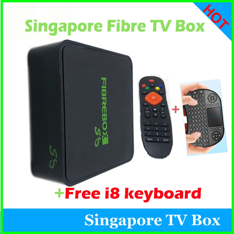 Fast Shipping 2020 Global TV box fibretv box S8 for Singapore starhub ...