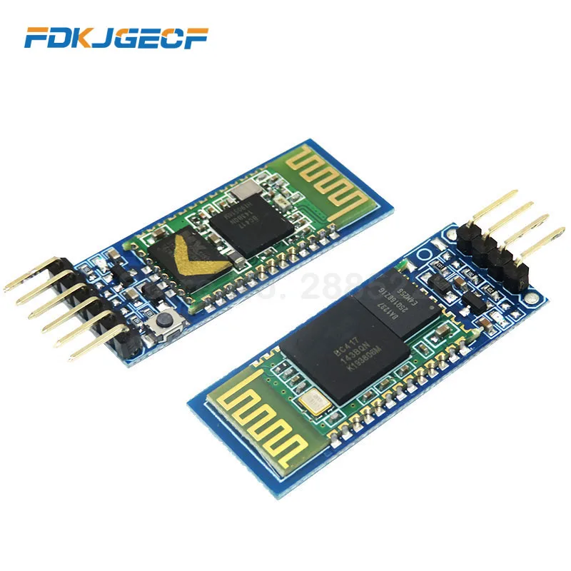 HC 05 master slave 6pin/4pin anti reverso integrado módulo de passagem serial Bluetooth, serial ...