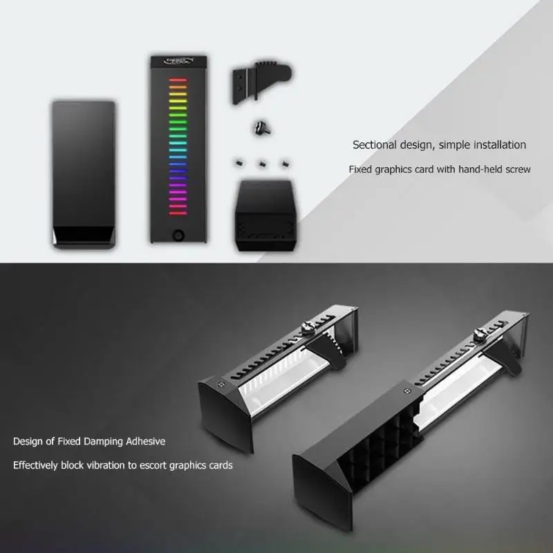 DEEPCOOL GH-01 A-RGB Graphics Card GPU Brace Support Holder Addressable ...