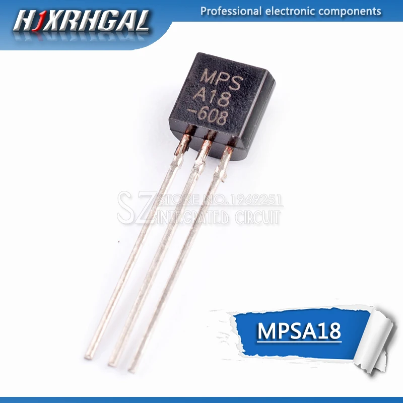 1 個 MPSA18 に 92 MPSA18 TO92 A18 トランジスタ|Integrated Circuits| - AliExpress