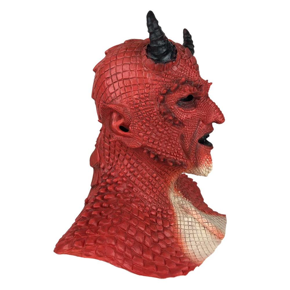 Halloween Demon Lord Diablo Boss Belial Cosplay Horror Mask And Gloves ...