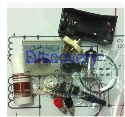 7.050M Tube Transmitter 2P2 Single Lamp DC CW Transmitter, DC Crystal ...