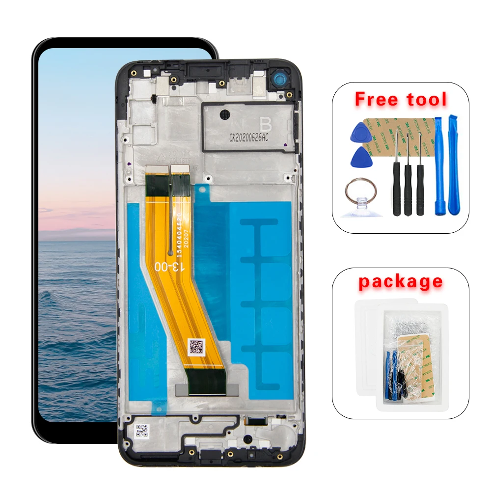 100% New For Samsung Galaxy M11 Sm-m115f M115 Lcd Display Touch Screen ...