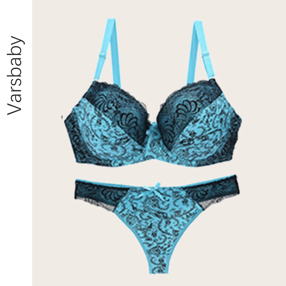 Varsbaby Conjunto de lencería con Tanga para mujer, ropa interior Sexy ...