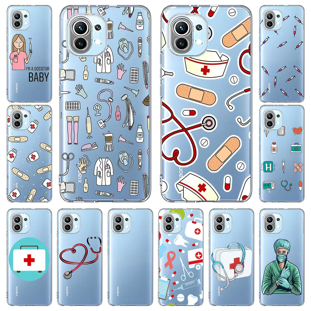 Nurse Medical Medicine Health Phone Case For Xiaomi Poco X3 NFC M3 F3 ...