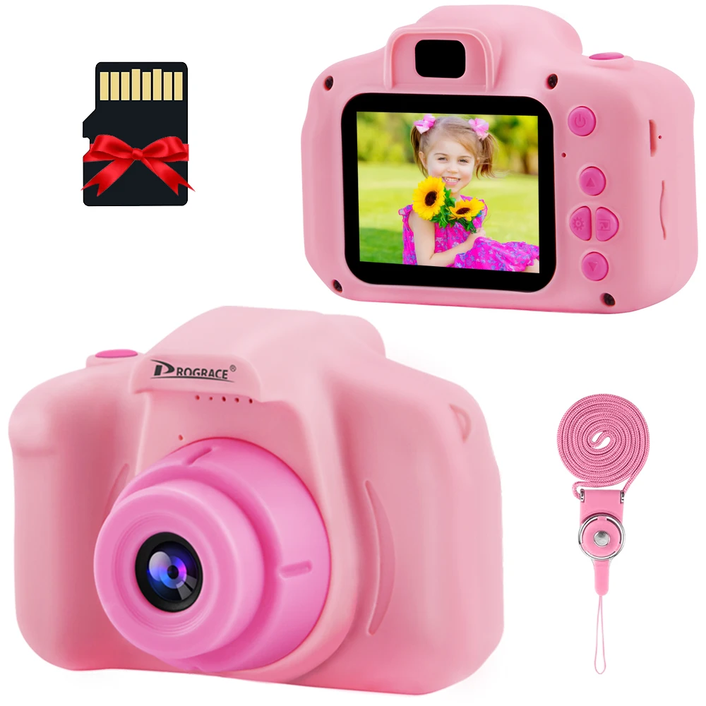 PROGRACE-Children-s-Camera-Mini-HD-Video-Camera-Kid-Digital-Camera ...