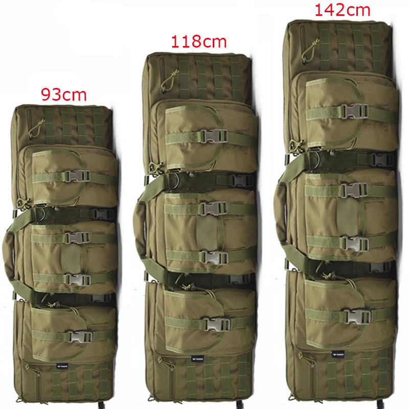 93cm 118cm 142cm Tactical Molle Gun Bag Hunting Shooting Paintball ...