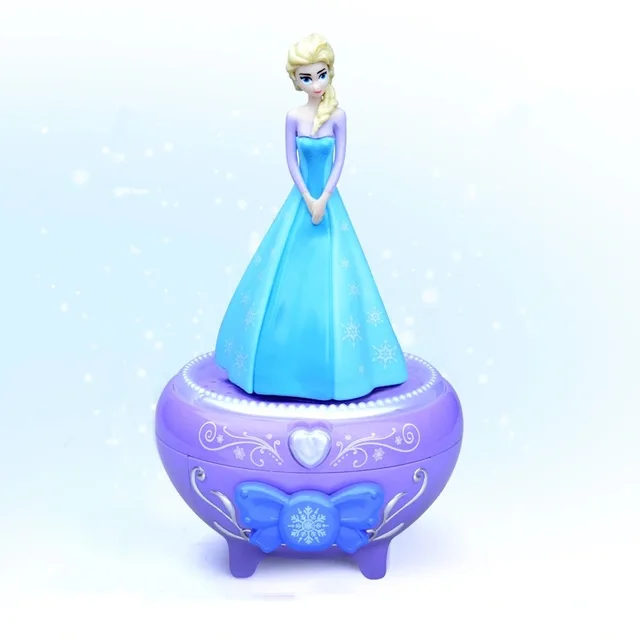 Disney Frozen princess elsa Music Box with gift box Princess cute Toy ...