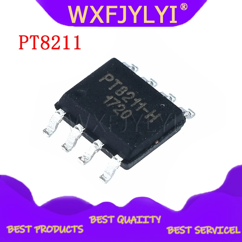 10 unids/lote PT8211 SOP8 PT8211 S SOP8 SMD|Circuitos integrados ...