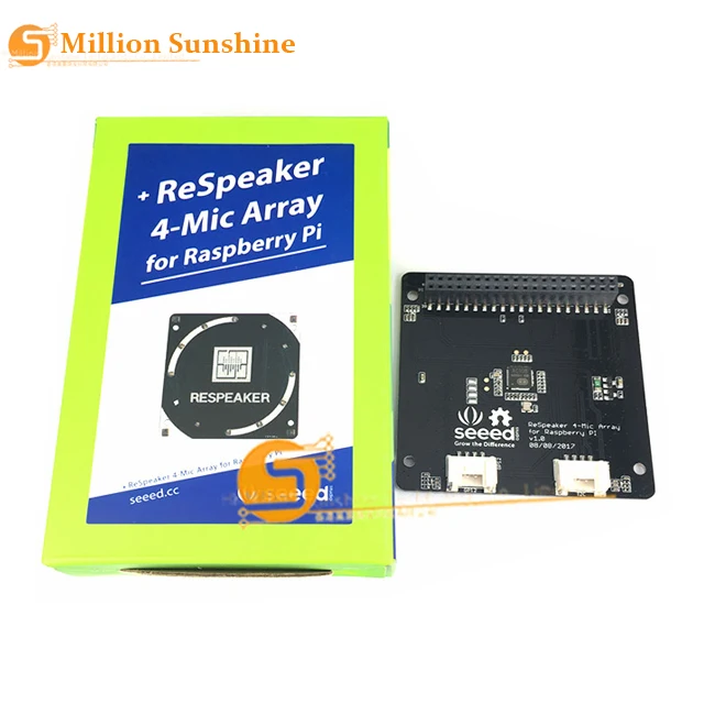 Raspberry Pi 3 For Respeaker 4-mic Array For Raspberry Pi 4 Microphones ...