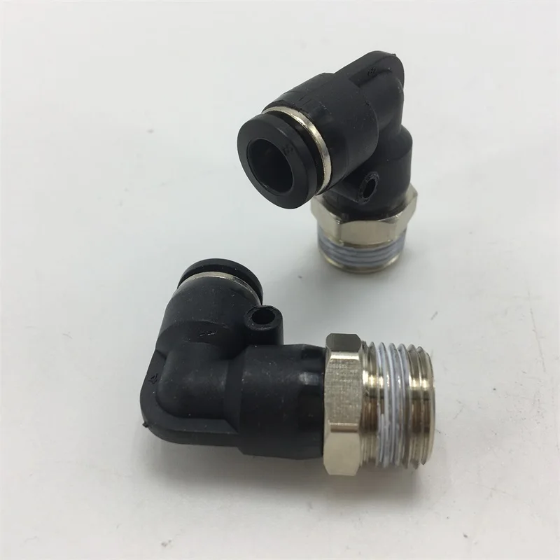 PL6 04 PL8 01 PL8 02 PL8 03 PL8 04 공압 기관 빠른 삽입 조인트 해외 스레드 팔꿈치 PL 시리즈 ...