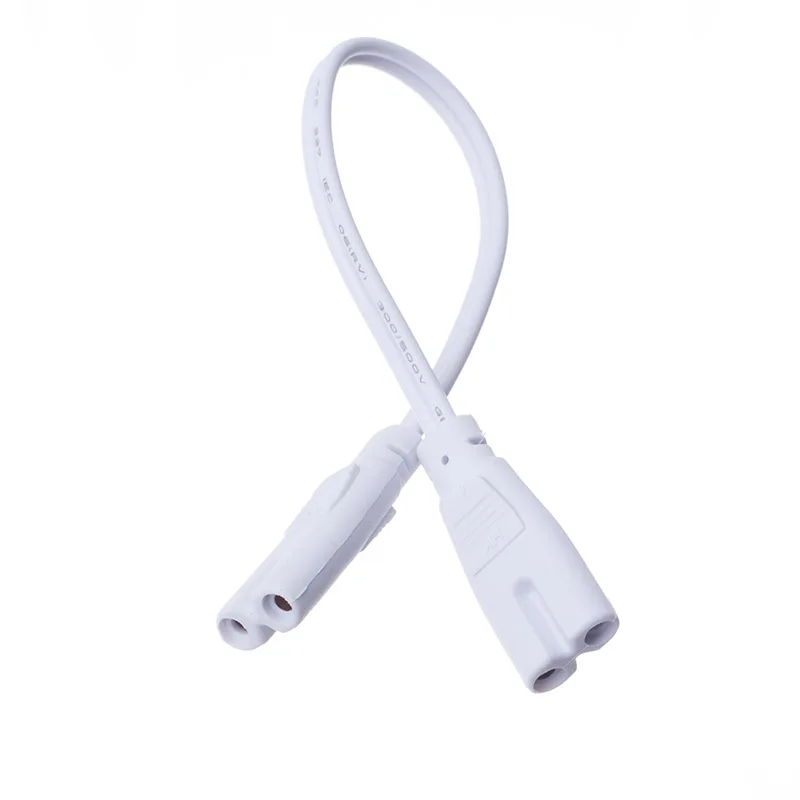 T4 T5 Wire Connector T8 LED Tube Cable Plug Adapter for Bracket Lamp 2 ...