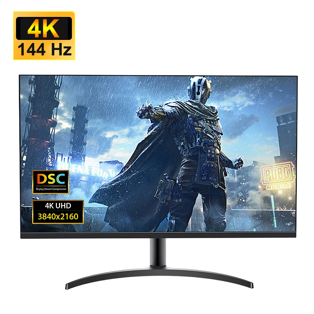 32" Computer Monitor 4k 144hz Ips Gaming 1ms Response Free-sync G-sync ...