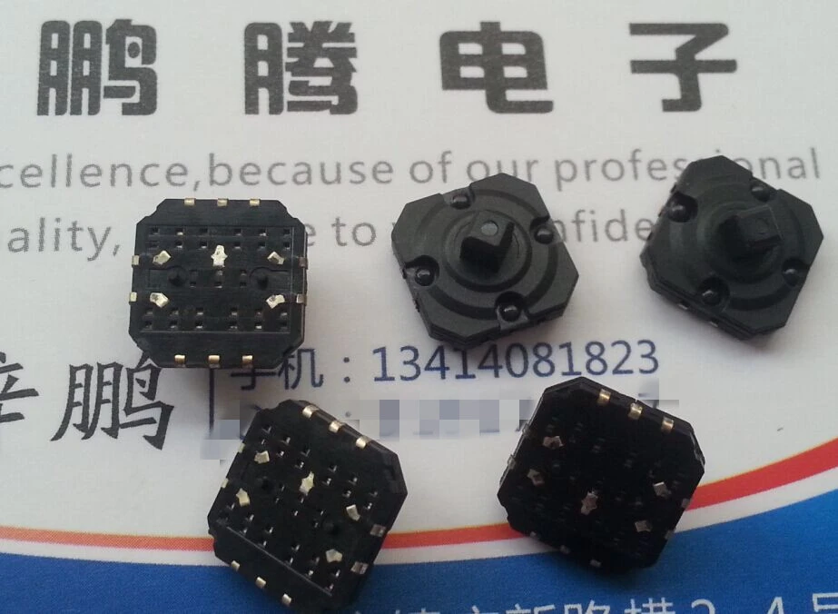 5PCS/lot Touch switch 10*10*5 multi-directional five-way button, multi ...