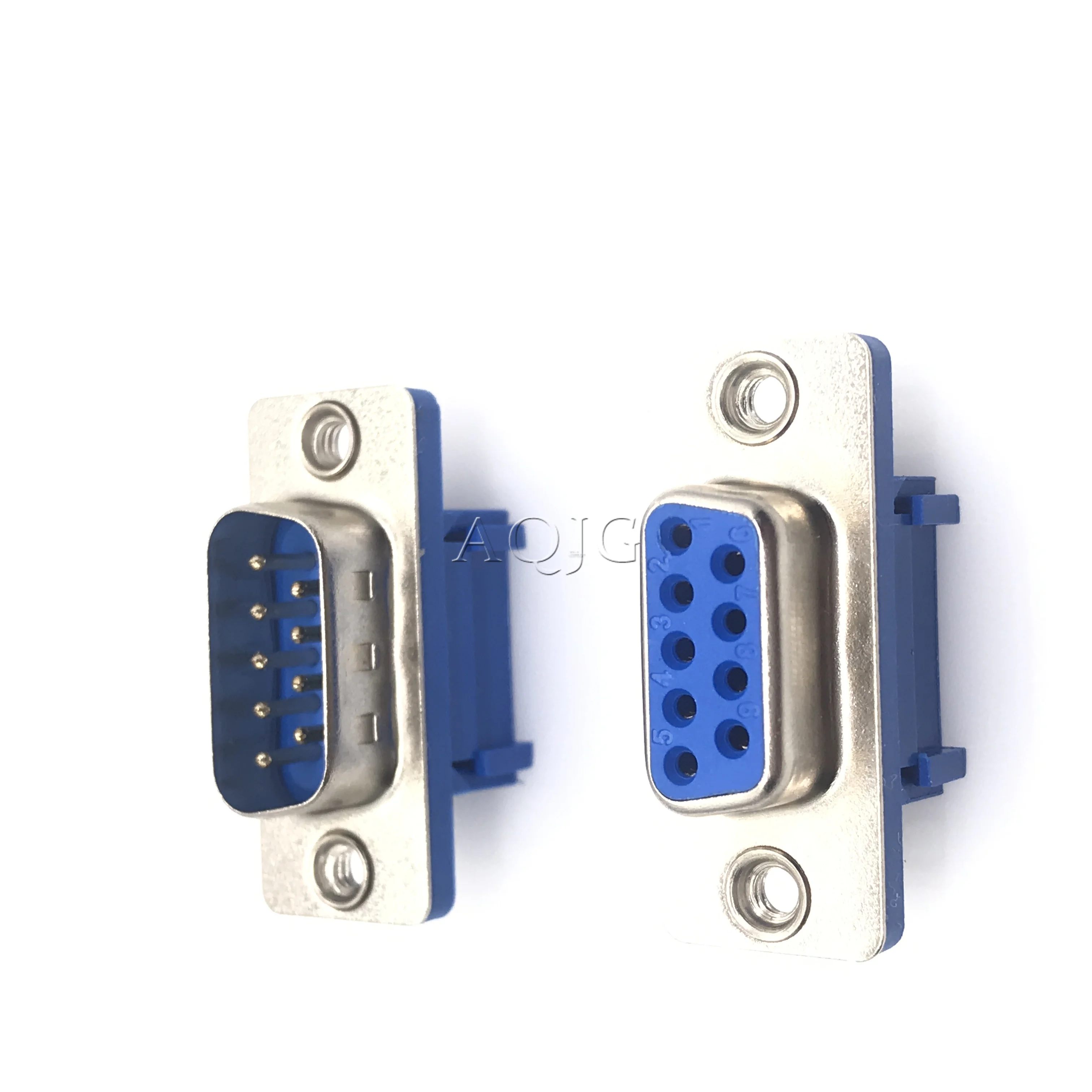 5PCS DIDC9 DB9 feMALE serial port CONNECTOR IDC crimp Type D-Sub RS232 ...