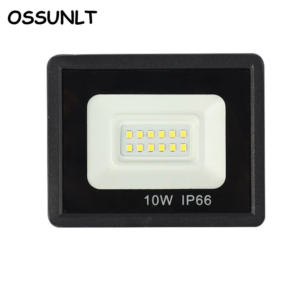 LED Flood Light 220V 10W IP66 Waterproof Outdoor Garden Projector ...