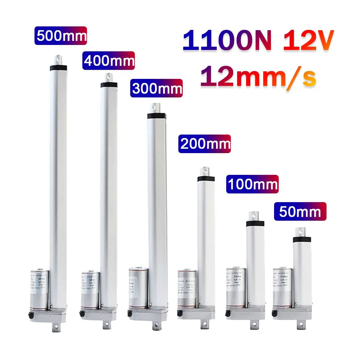 Lcuihong-Electric Linear 1100N Linear Drive Electric Linear Motor DC ...