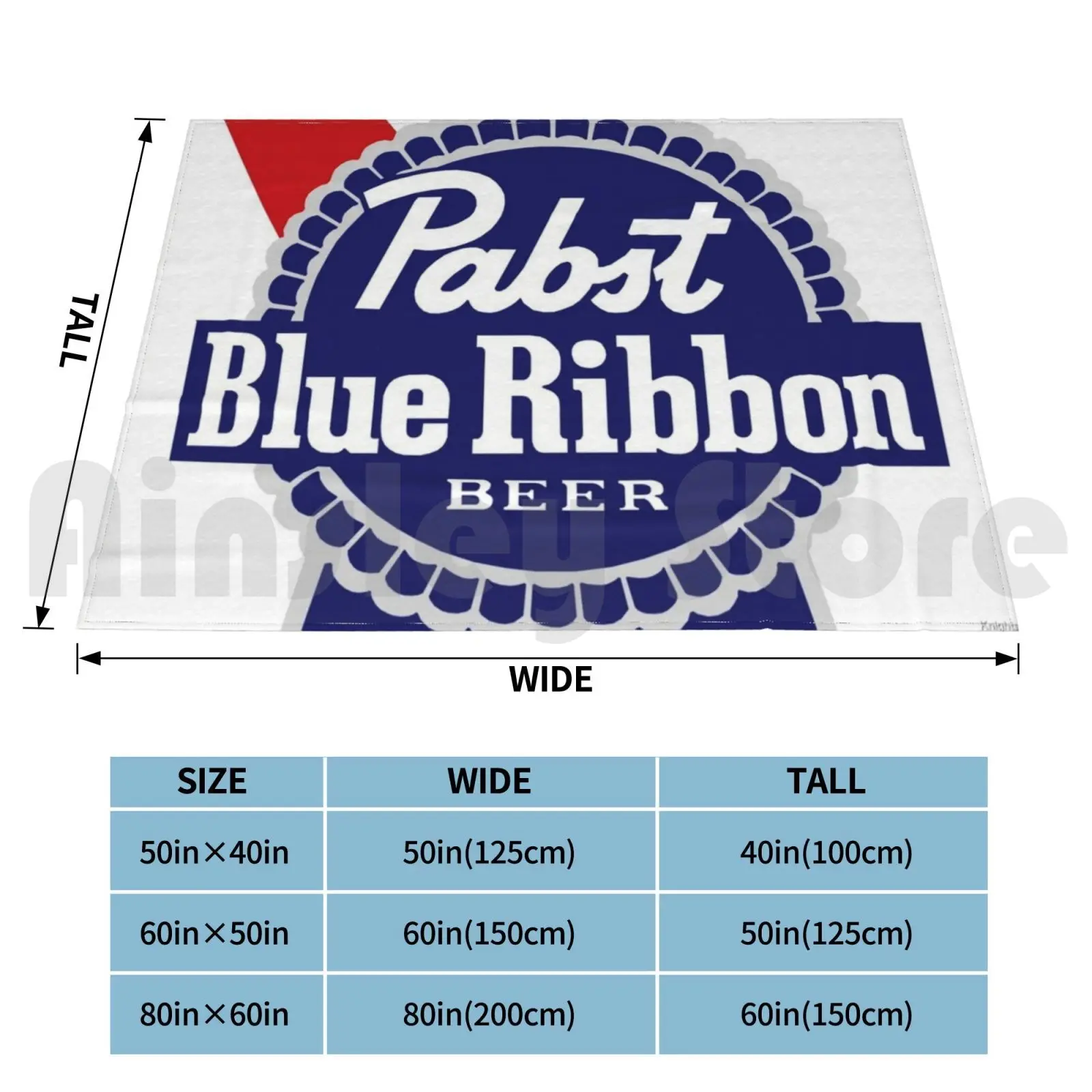 Pabst Blue Ribbon Label Vector