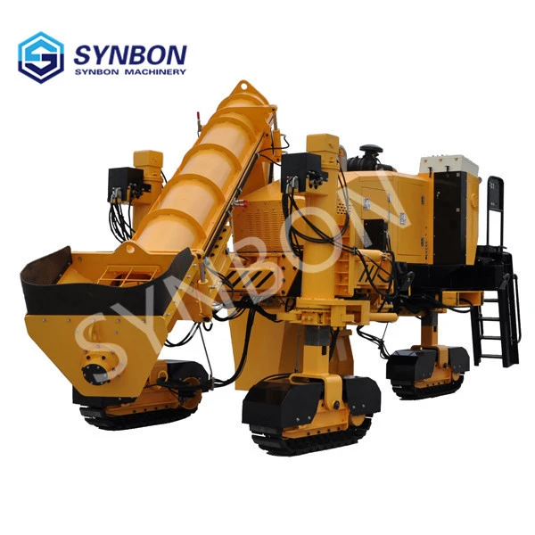 SYNBON New slipform paver Mini Curb Sliding Form Machine concrete ...