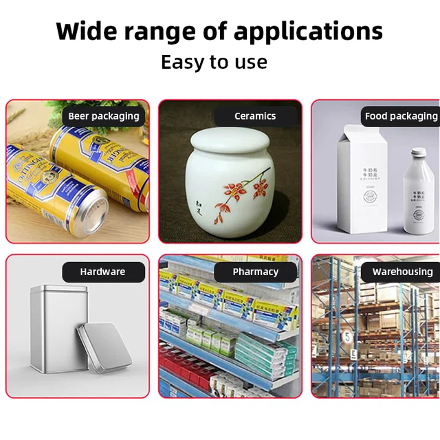Kézi Nyomtató Dátuma Száma Logó Lejárati Dátum Címke Műanyag Palack ...