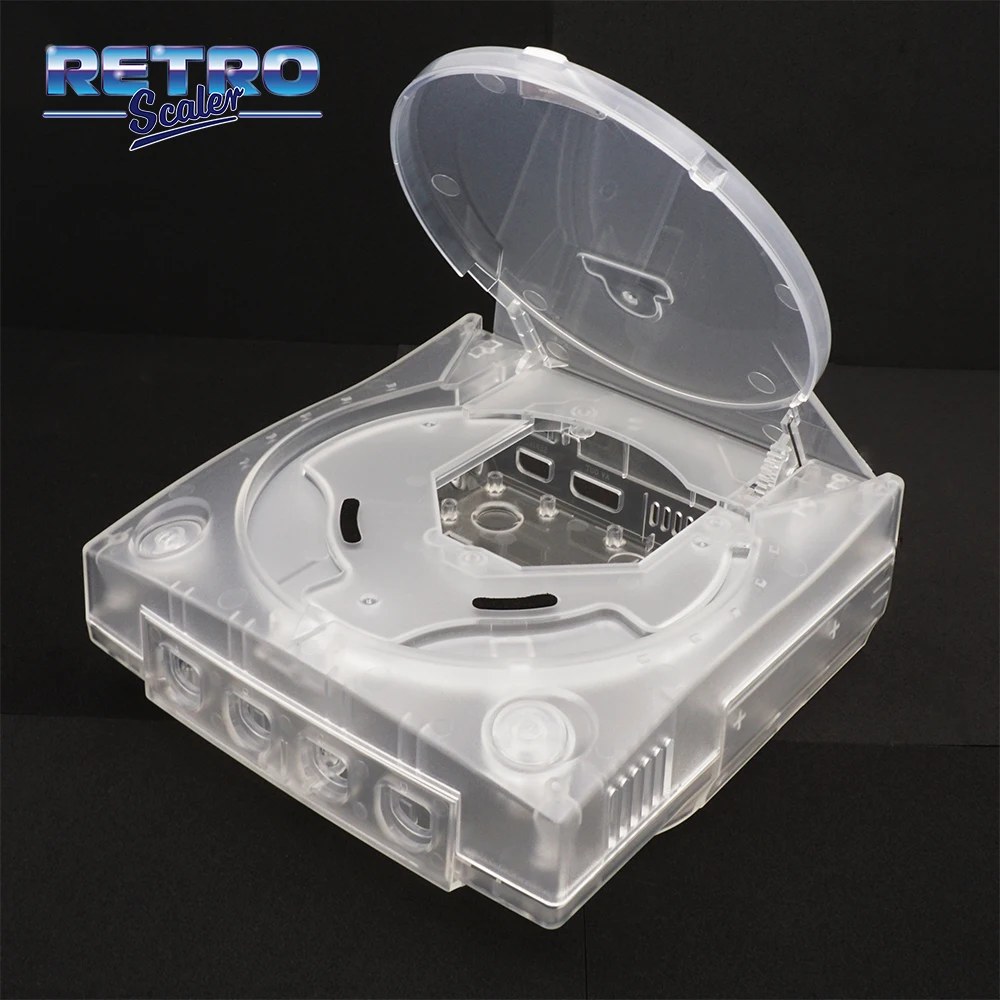 RetroScaler-Replacement-Console-Case-DC-Plastic-Shell-for-Dreamcast-Video-Game-Consoles ...