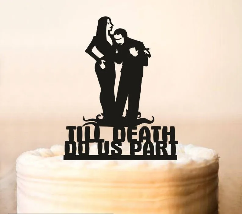 Scary Wedding Cake Toppers