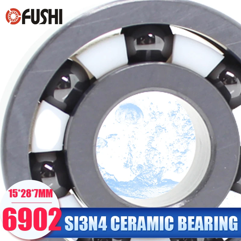 1PC-Full-Ceramic-Bearing-6900-6901-6902-6903-6904-6905-6906-6907-6908CE ...