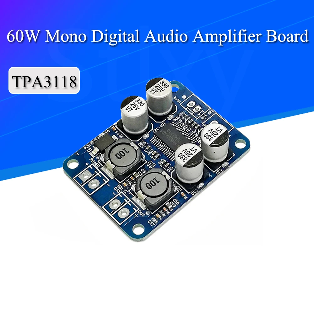 32PIN-CHIP-DC-12V-24V-TPA3118-60W-Mono-Digital-Audio-Power-Amplifier ...