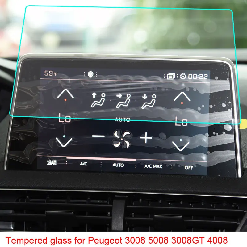 1PCS-Stahl-Display-schutzfolie-Auto-Navigation-Geh-rtetem-Glas-Screen ...